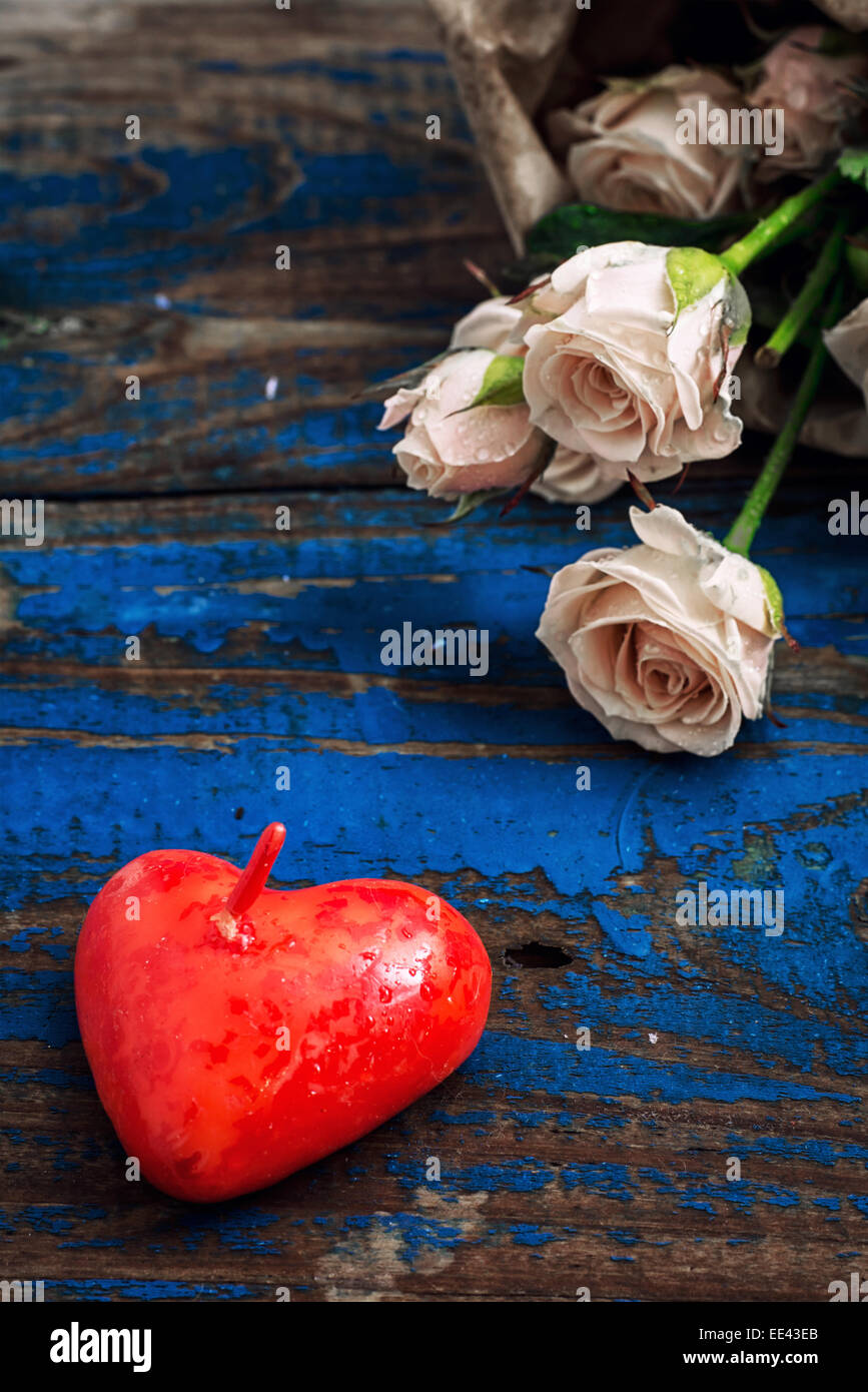 roses are the symbol of Valentine's day Stock Photo - Alamy