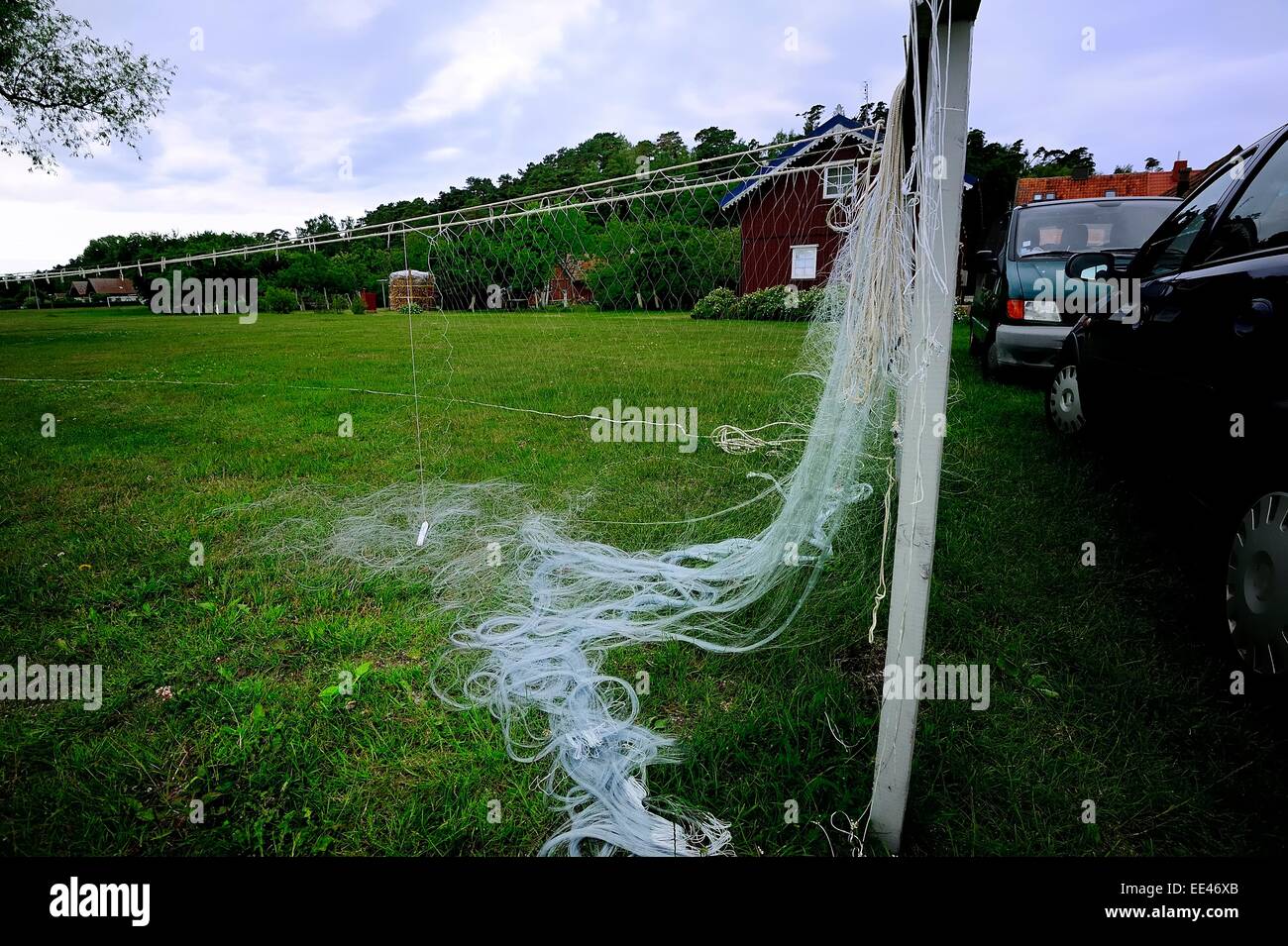 Fishing Net Drying Posts High Resolution Stock Photography and Images ...