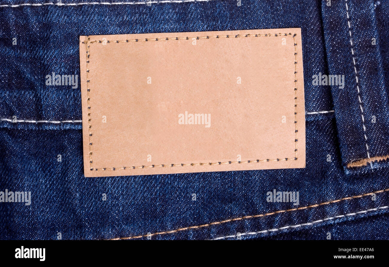 Jeans label sticker hi-res stock photography and images - Alamy
