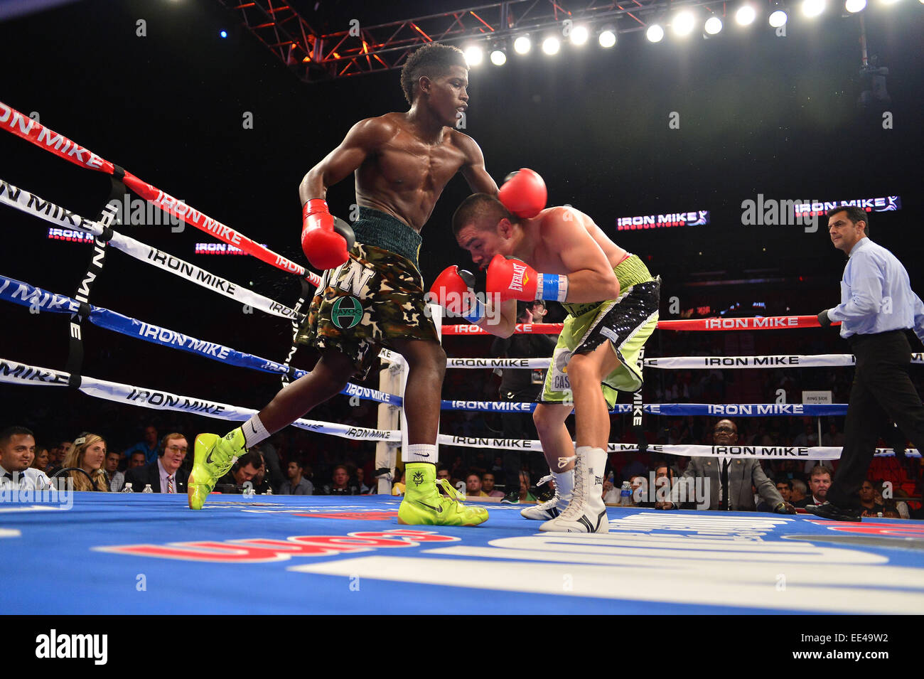 'Judgment Day' Lubin v Bolanos boxing match at American Airlines Arena ...