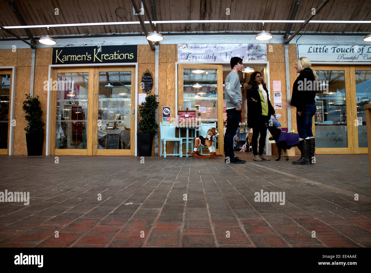 Shops at FarGo Village, Far Gosford Street, Coventry, UK Stock Photo ...