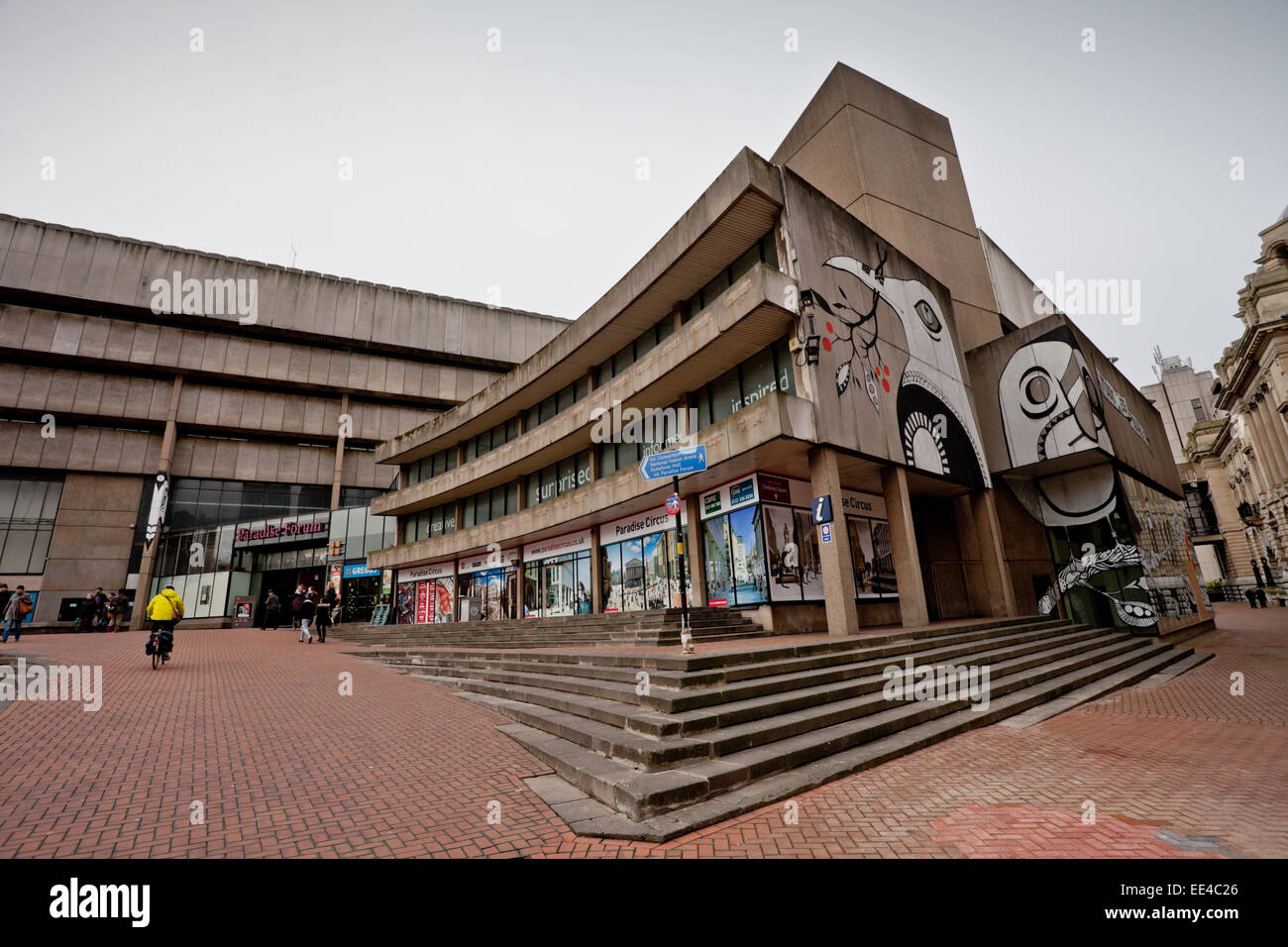 Buildings in Paradise Circus, Birmingham UK which are being demolished ...