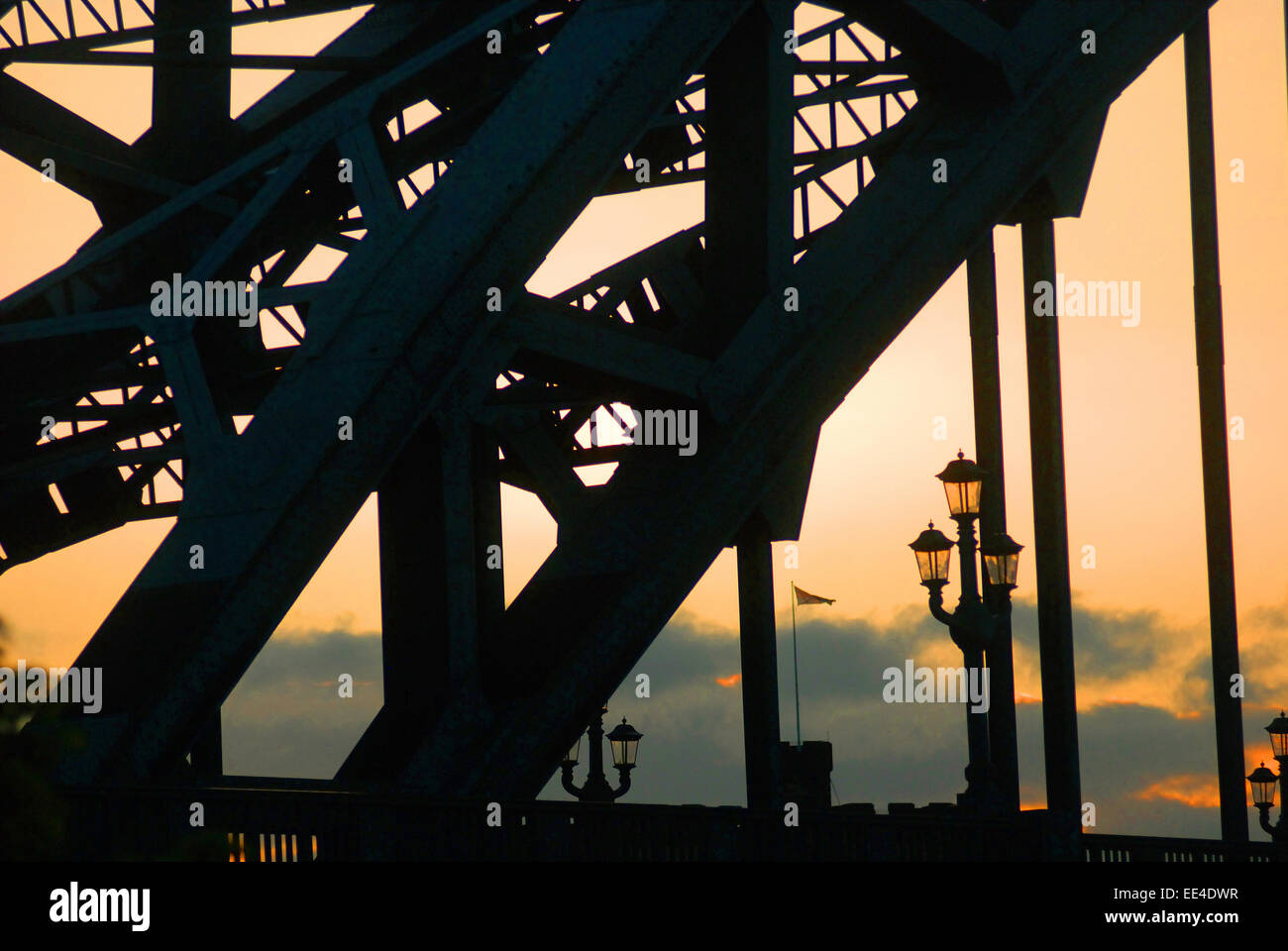 The Tyne Bridge / Sunset Stock Photo - Alamy