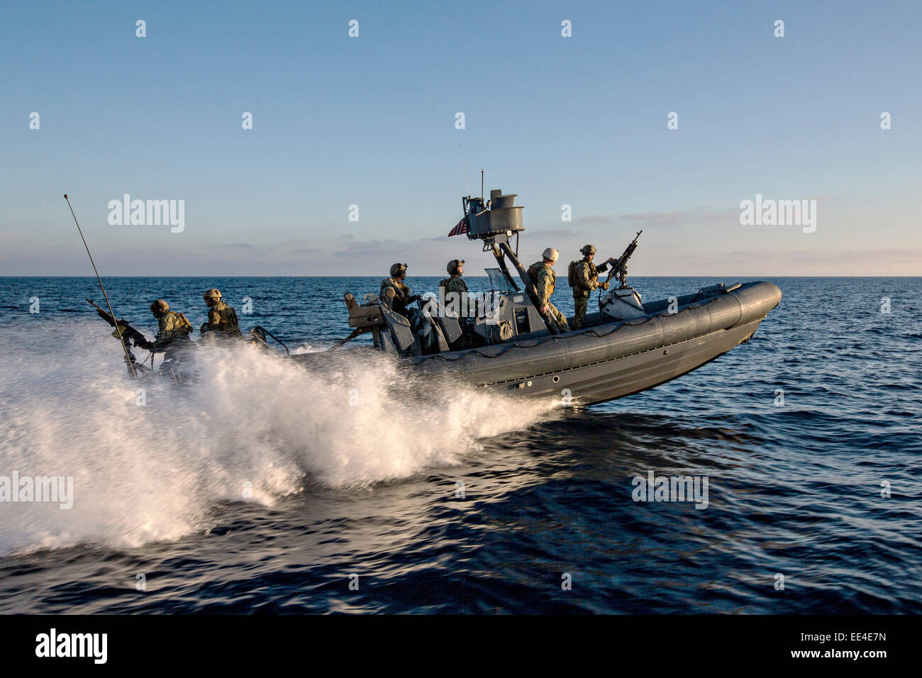 US Marine special forces commandos along with Navy SEALS during joint ...