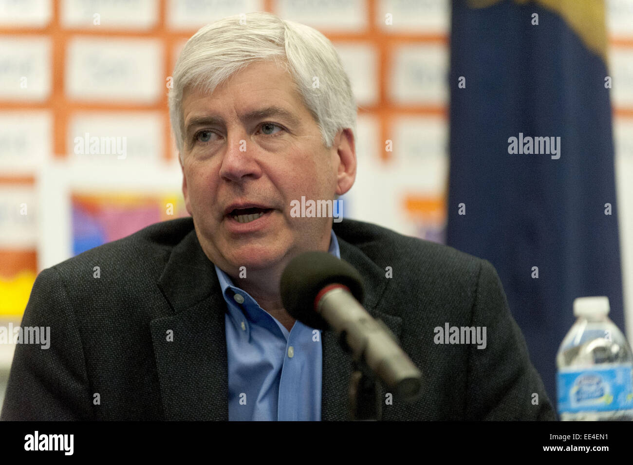 Gov rick snyder hi-res stock photography and images - Alamy