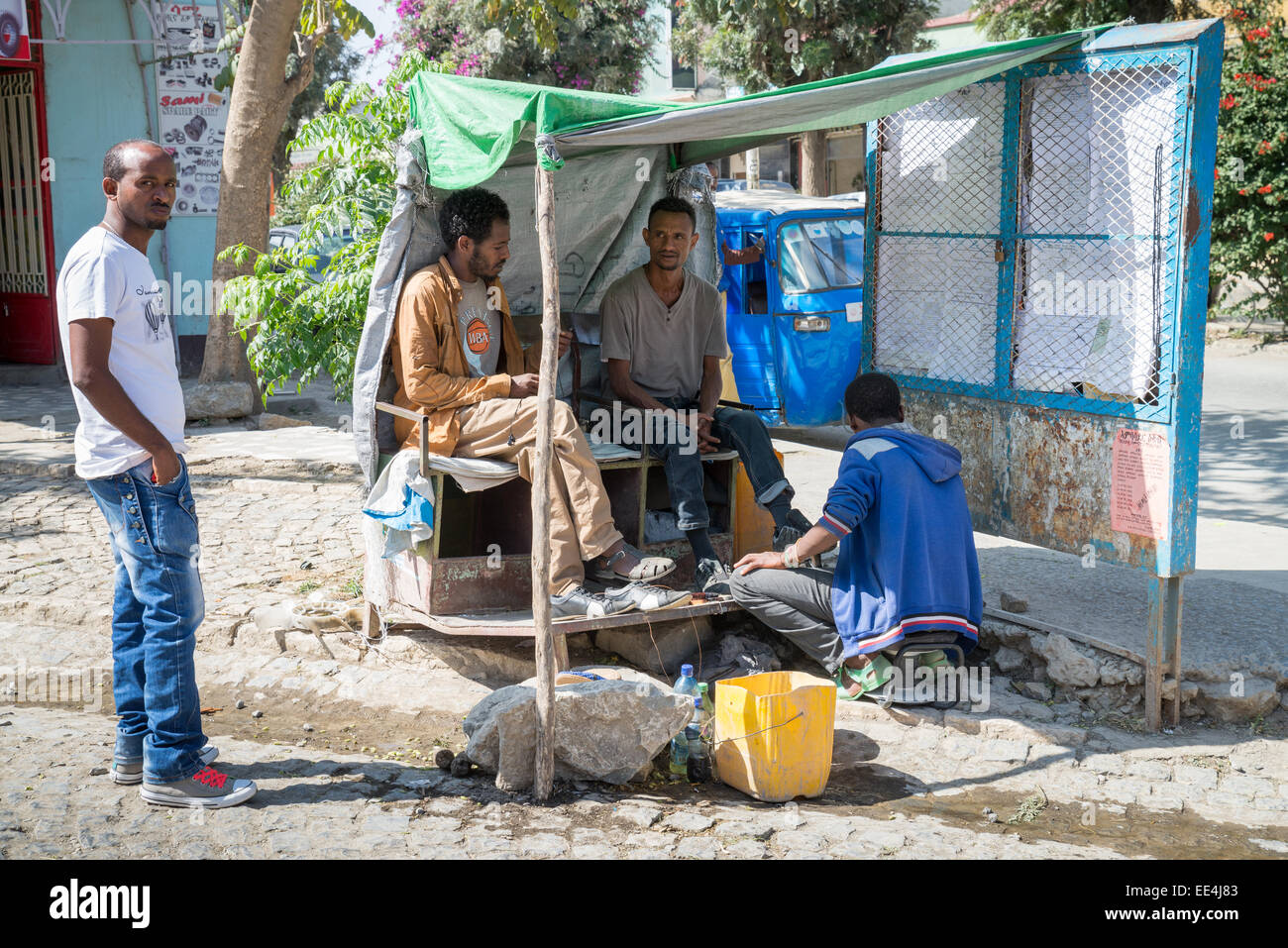 ethiopia street scenes, Mekele or Mekelle, Ethiopia, Africa Stock Photo ...