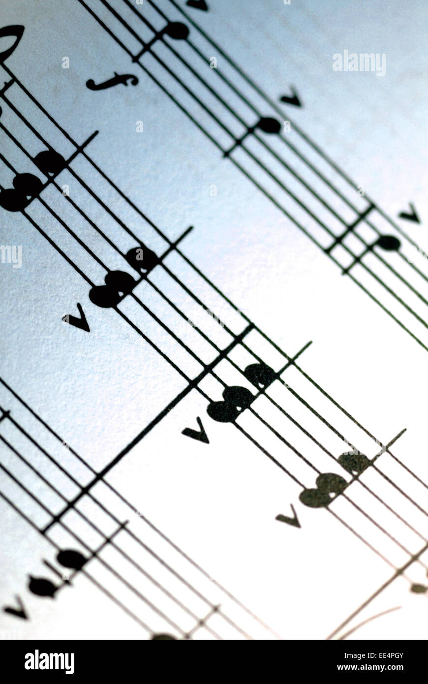 Musical score orchestra hi-res stock photography and images - Alamy