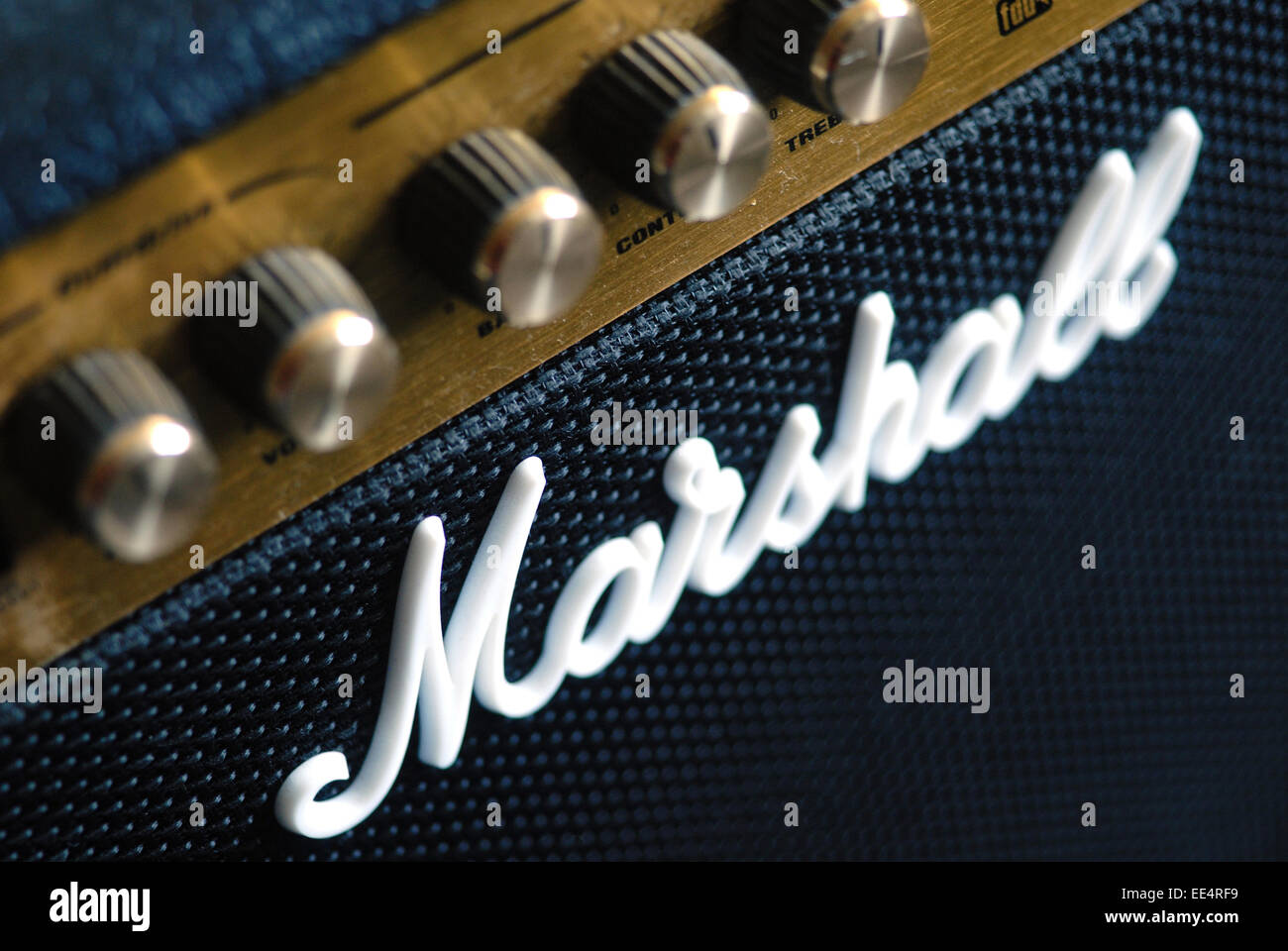 Vintage guitar amplifier marshall hi-res stock photography and images ...