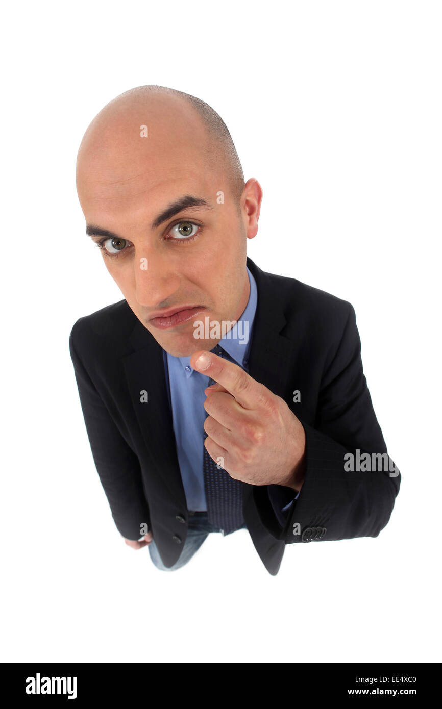 Angry head illustration hi-res stock photography and images - Alamy