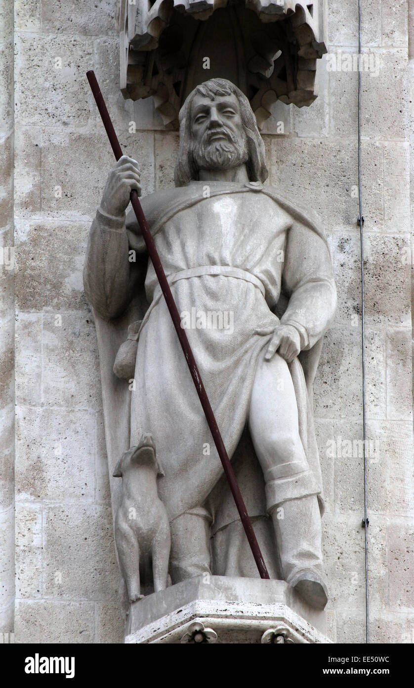 Statue of saint roch hi-res stock photography and images - Alamy