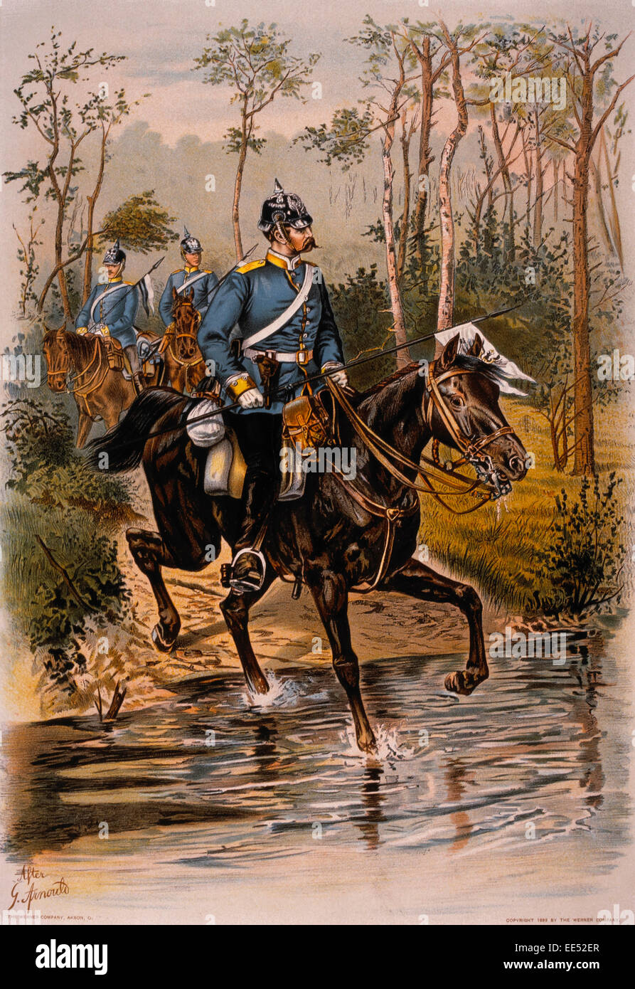 Germany military dragoon hi-res stock photography and images - Alamy