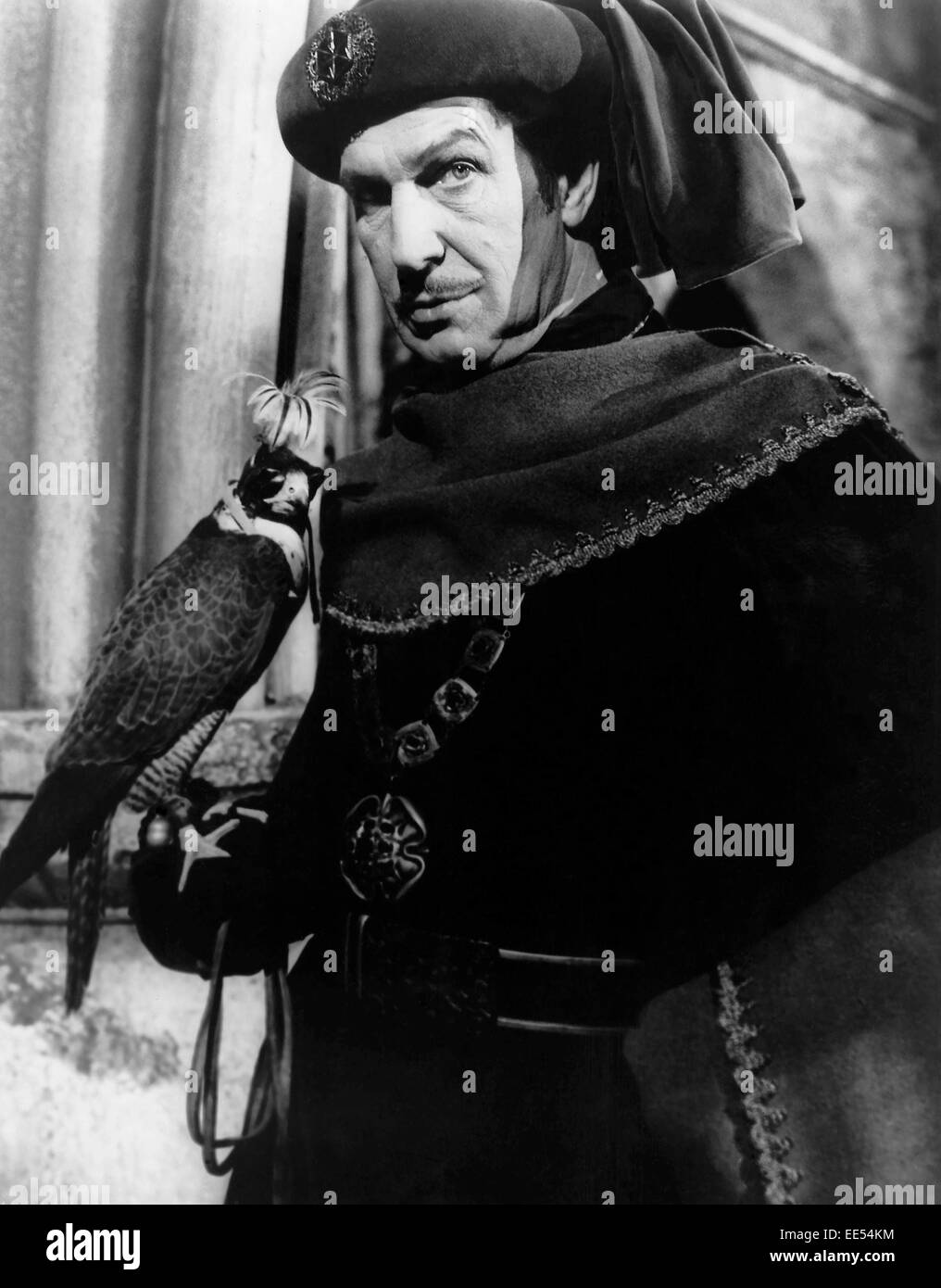 Vincent Price, on-set of the Film, "The Masque of the Red Death", 1964 ...