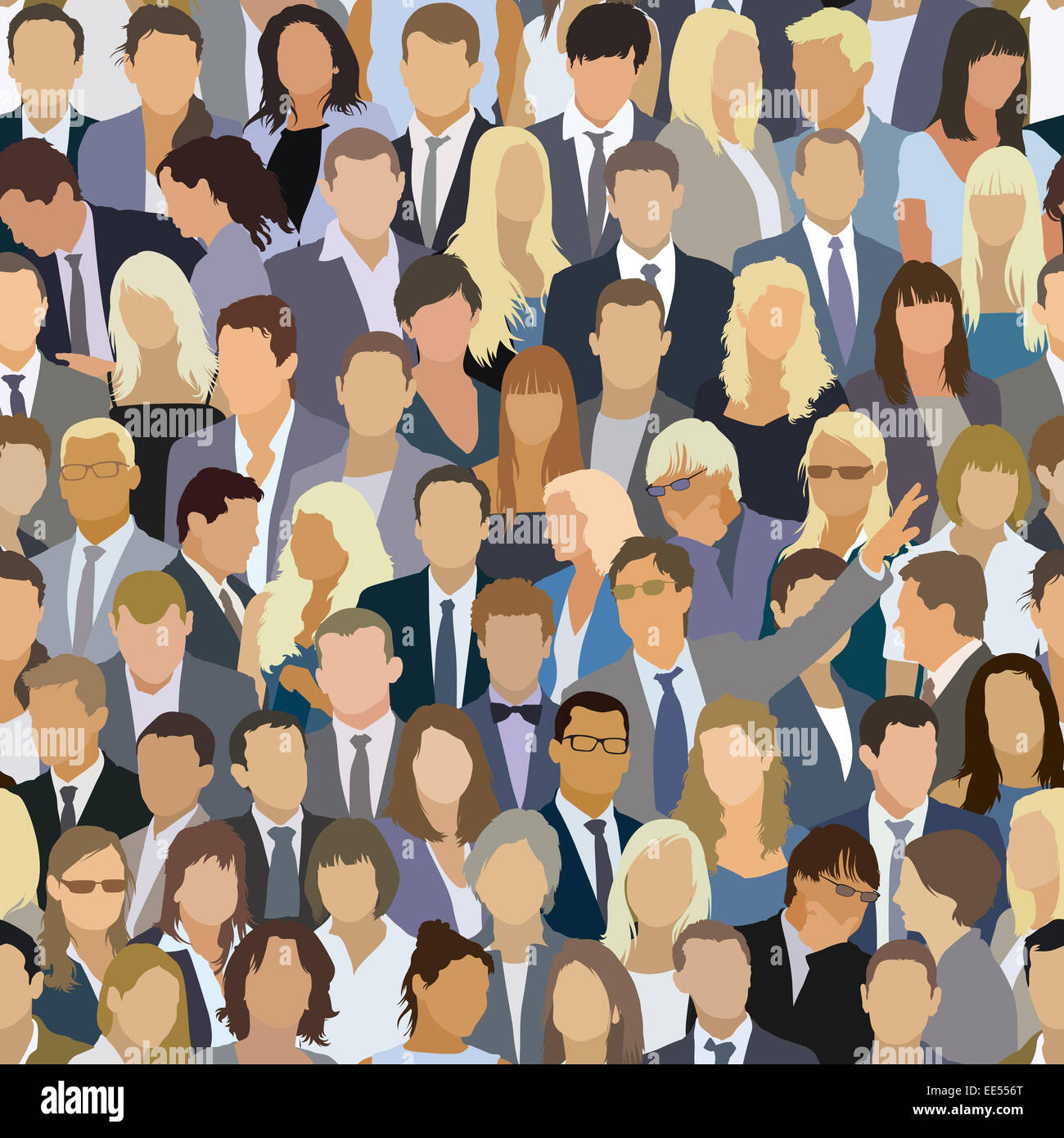 Crowd pattern, Large group of people watching the concert Stock Photo ...