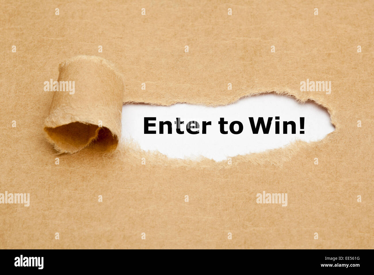 Enter win contest hi-res stock photography and images - Alamy