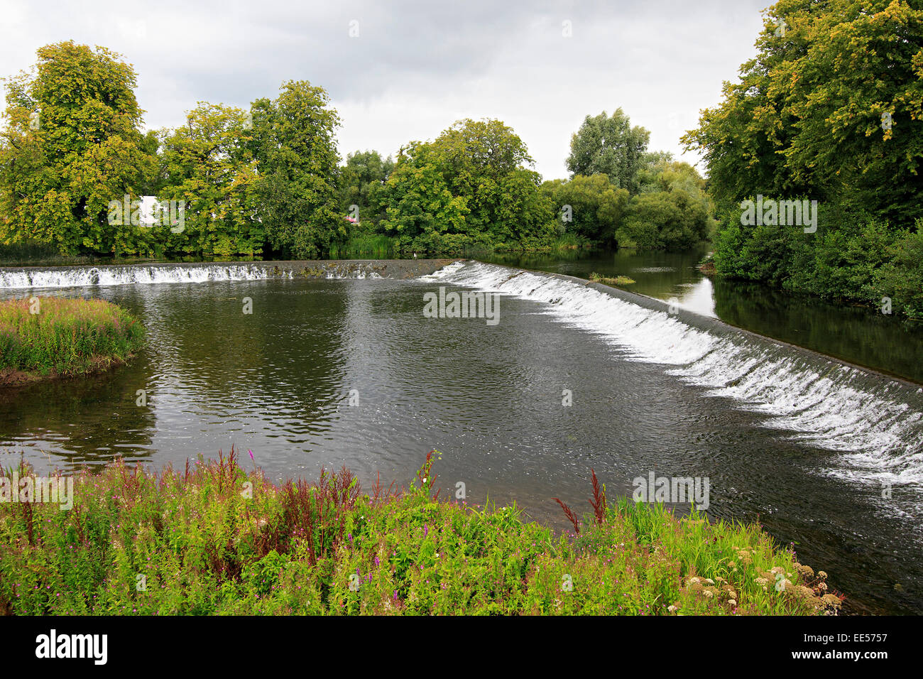 River Suir in the City Cahir Stock Photo - Alamy