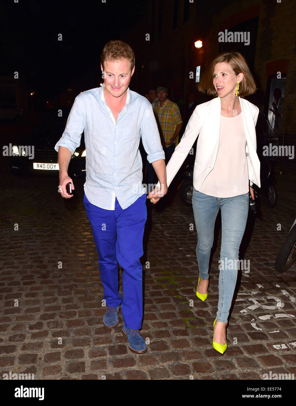 Celebrities outside Chiltern Firehouse in Marylebone Featuring: Guy ...