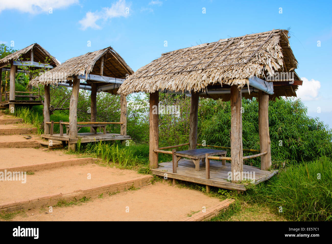 Hut in countryside Stock Photo - Alamy