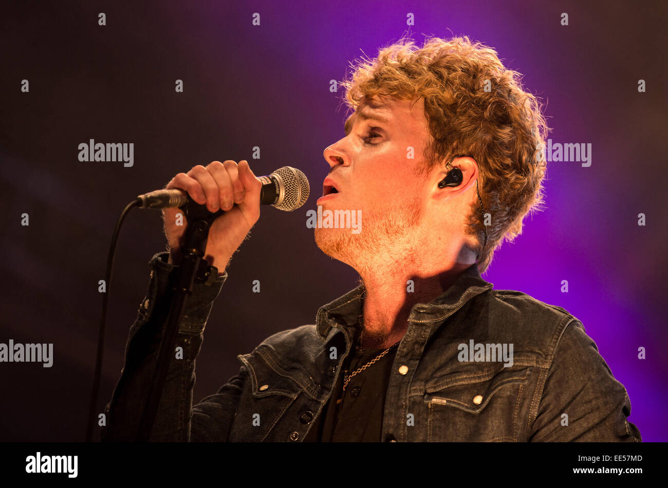 Kodaline performs at the Summer Series 2014 held at Somerset House ...