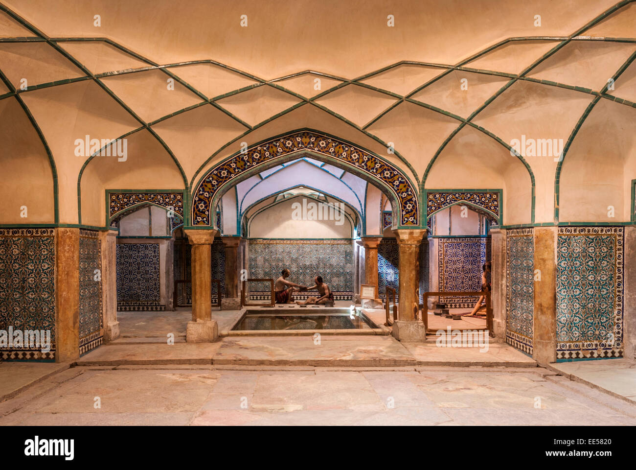 Traditional Iranian old bath, Kerman, Iran Stock Photo - Alamy
