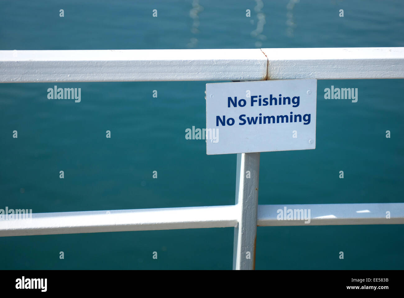 No Fishing No Swimming Sign High Resolution Stock Photography and ...