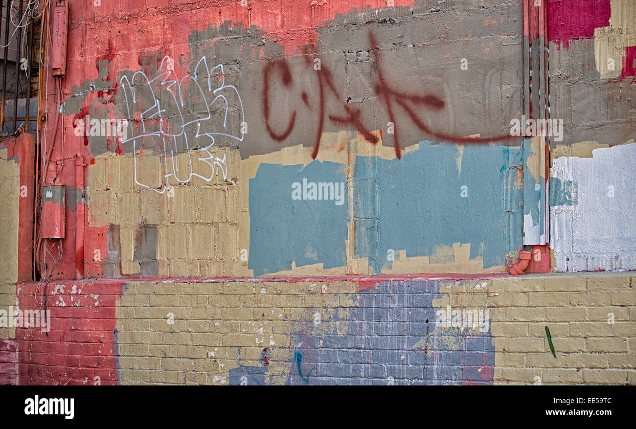 Graffiti street art painted concrete hi-res stock photography and ...