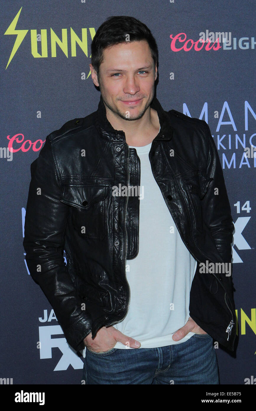 Los Angeles, California, USA. 13th Jan, 2015. Nick Wechsler attends FXX ...