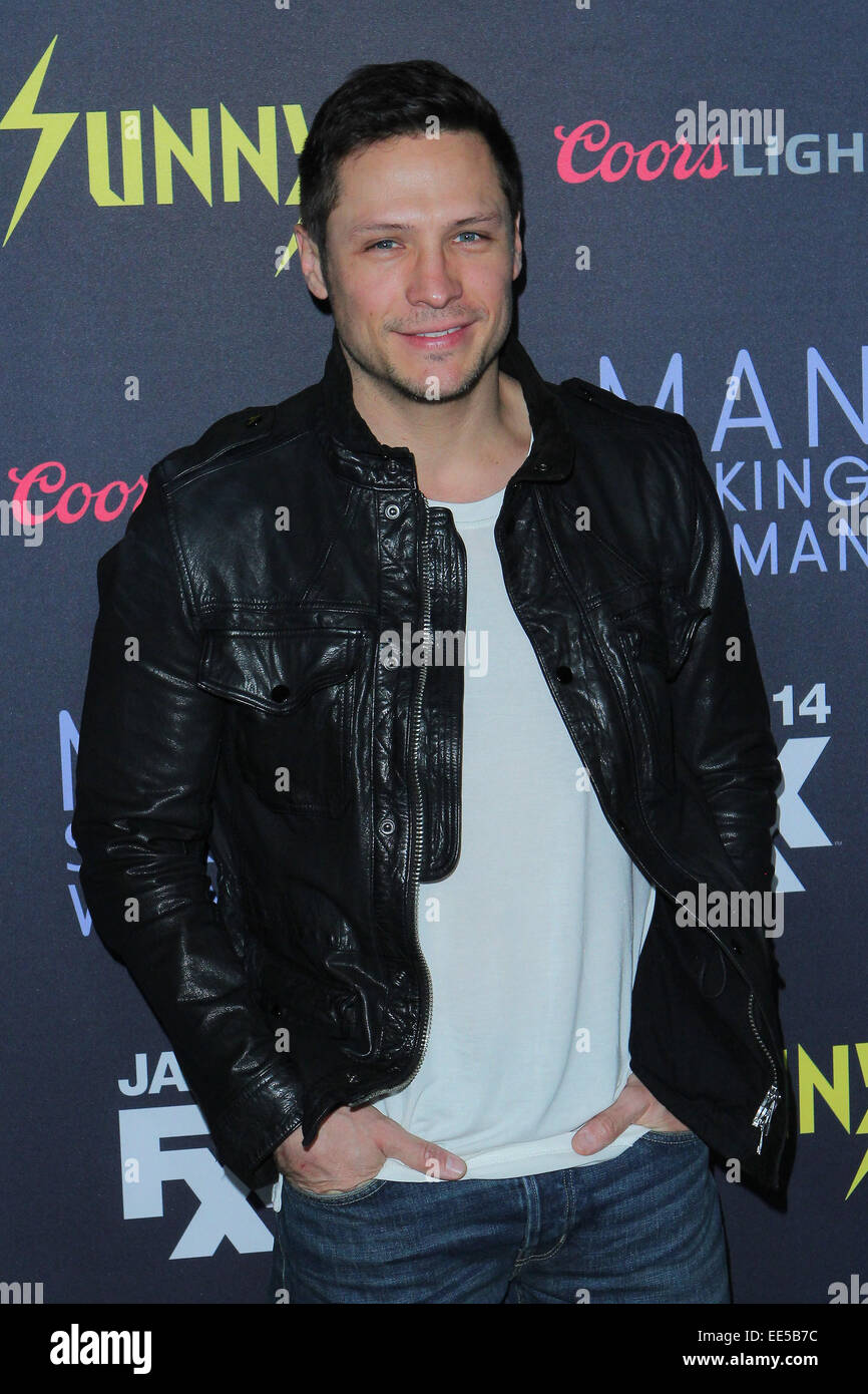 Los Angeles, California, USA. 13th Jan, 2015. Nick Wechsler attends FXX ...
