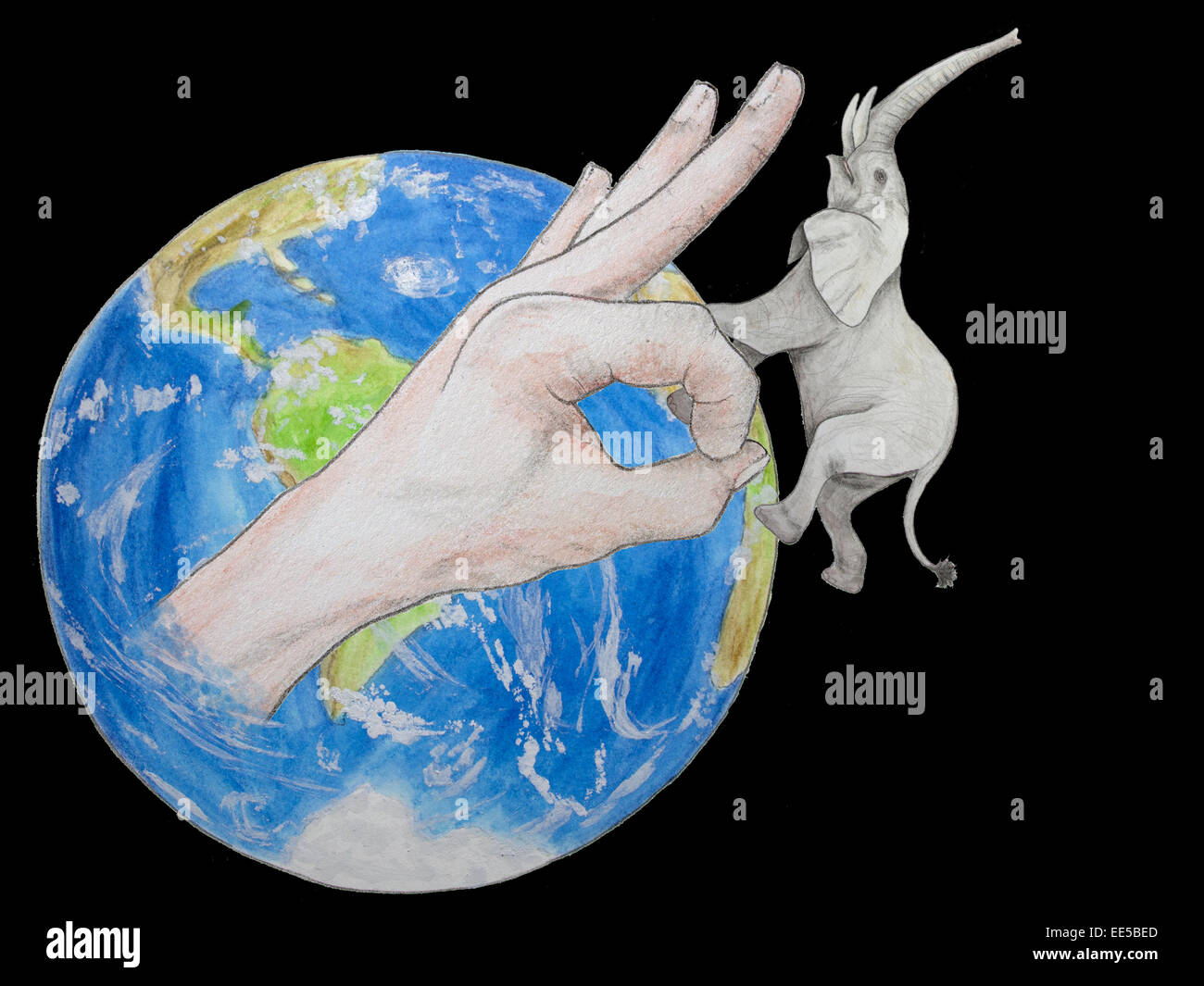 Human eliminate species hi-res stock photography and images - Alamy