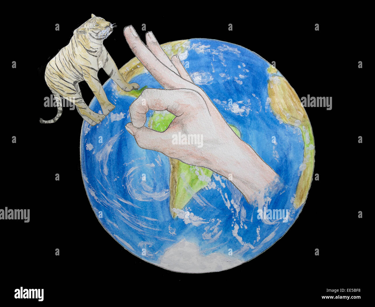 Chasse tiger hi-res stock photography and images - Alamy