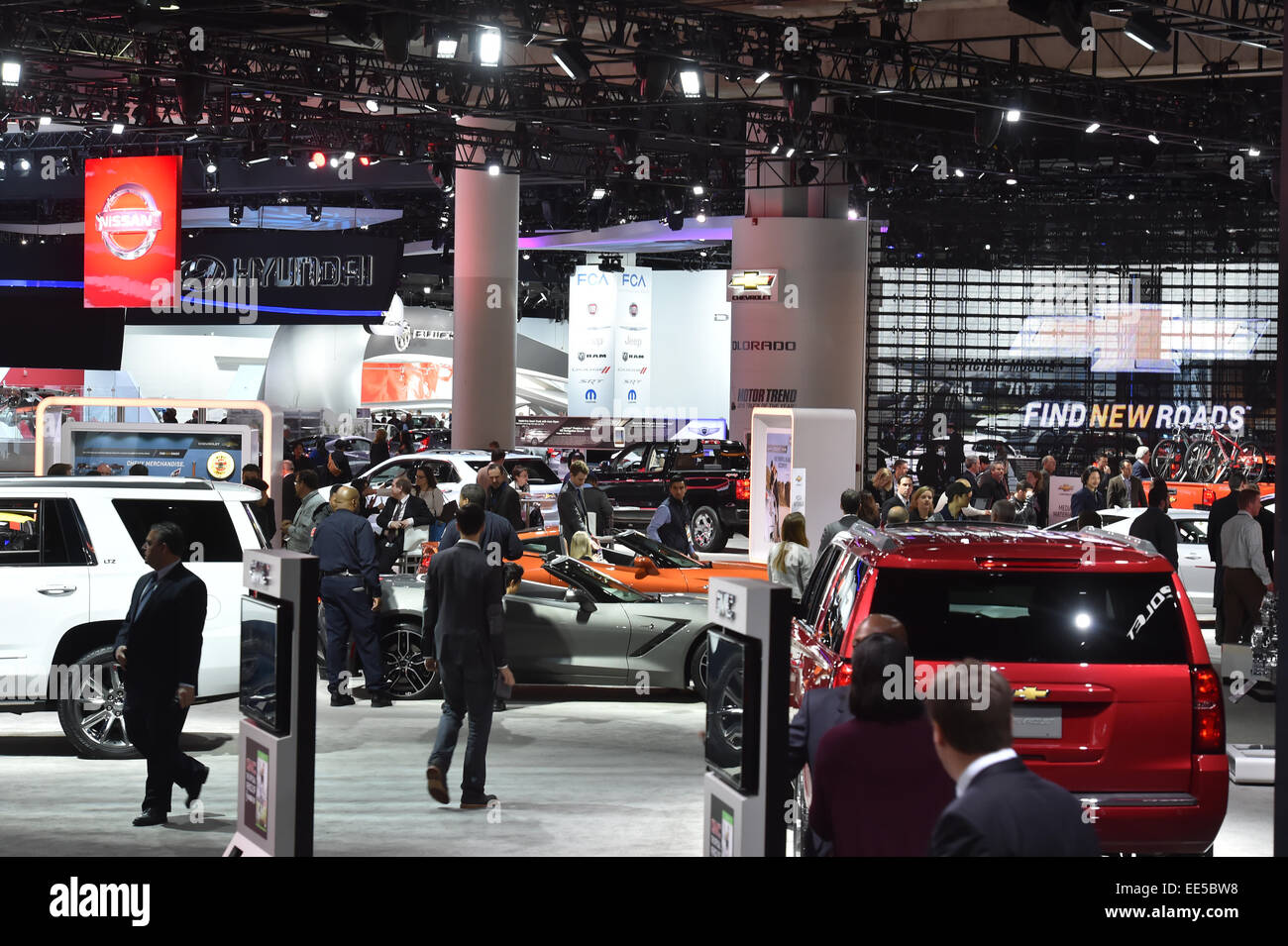 Cobo hall detroit auto show hi-res stock photography and images - Alamy