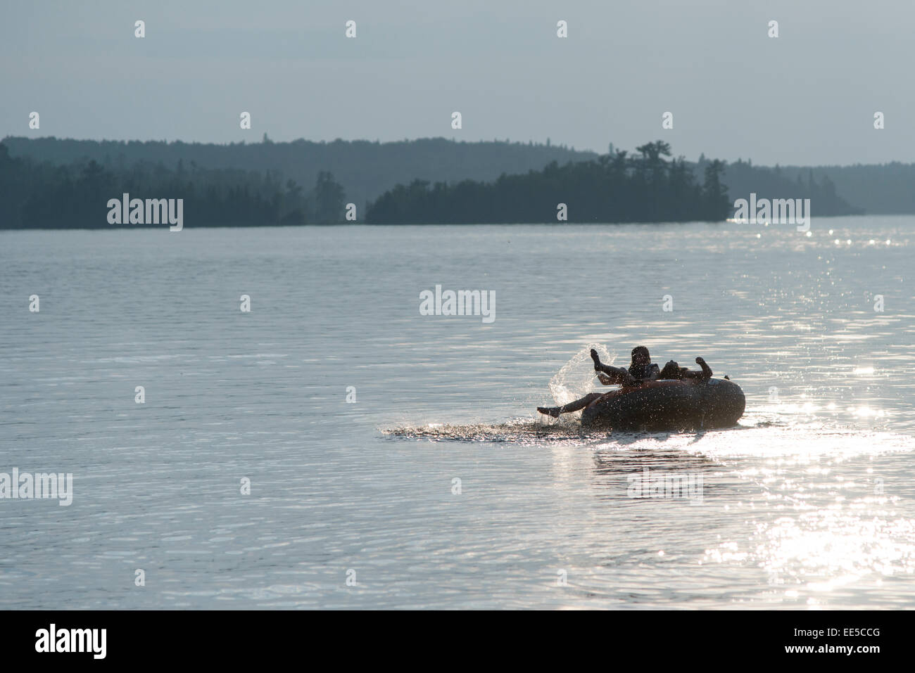 Girls in raft hi-res stock photography and images - Alamy