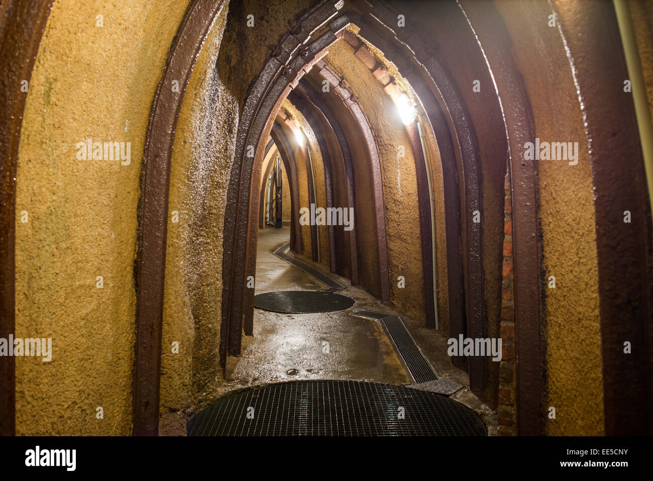 Brewery Pilsen museum, Historical Underground, Pilsen, Czech Republic ...