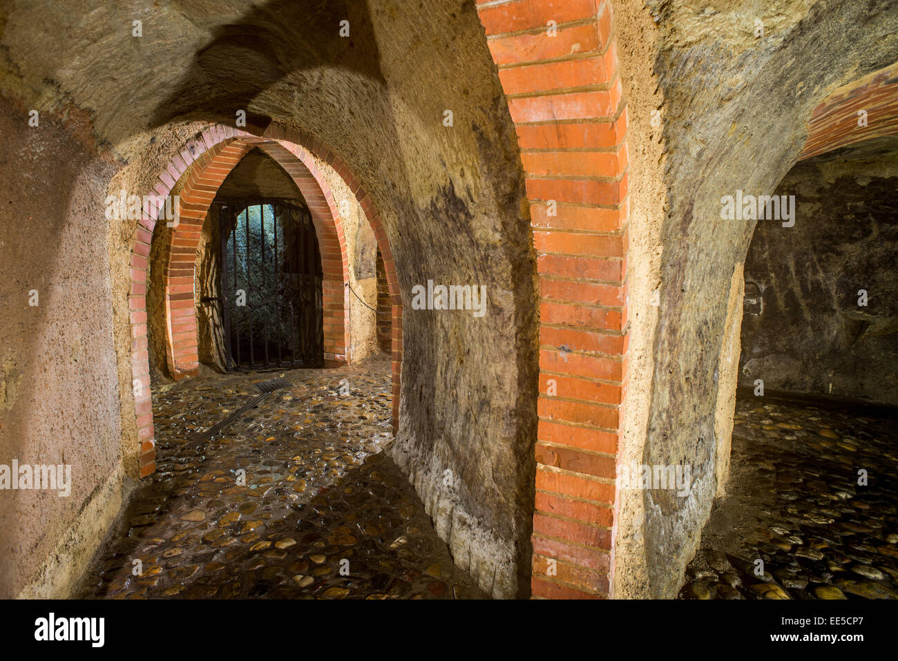 Brewery Pilsen museum, Historical Underground, Pilsen, Czech Republic ...