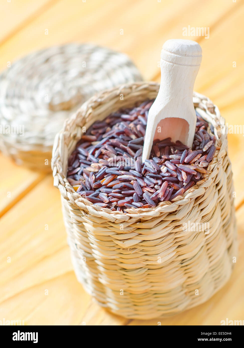 Organic white rice sample hi-res stock photography and images - Alamy