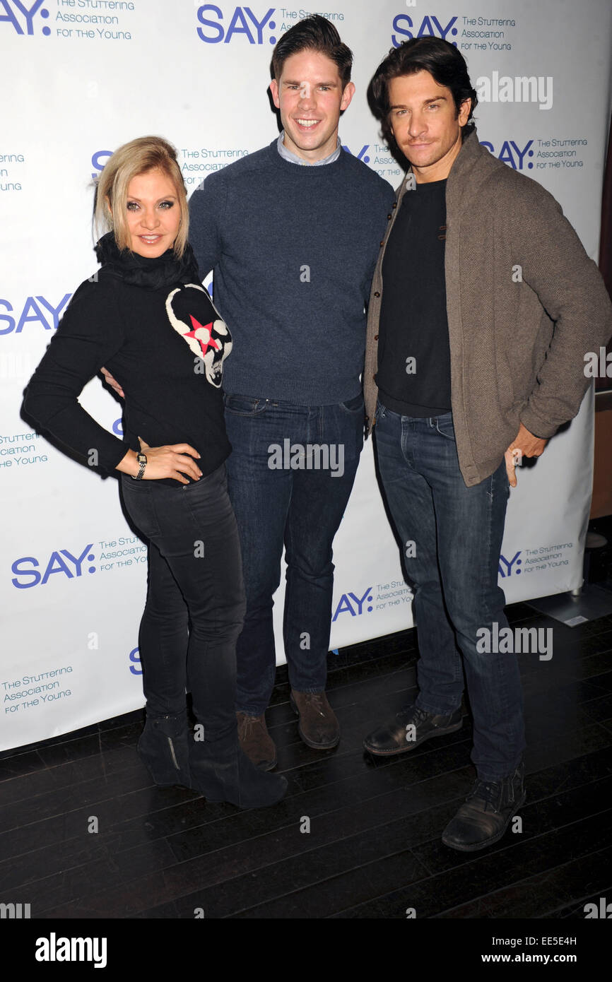 Orfeh, Frank DeLella and Andy Karl attends the Third Annual Paul Rudd ...