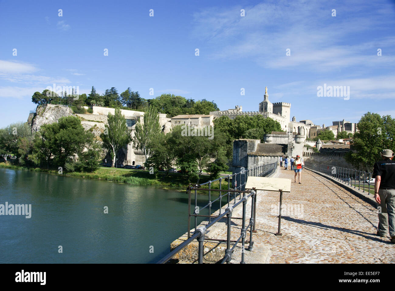 Old town of Avignon, France Stock Photo - Alamy