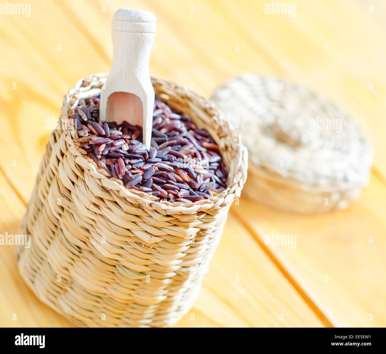 Organic white rice sample hi-res stock photography and images - Alamy