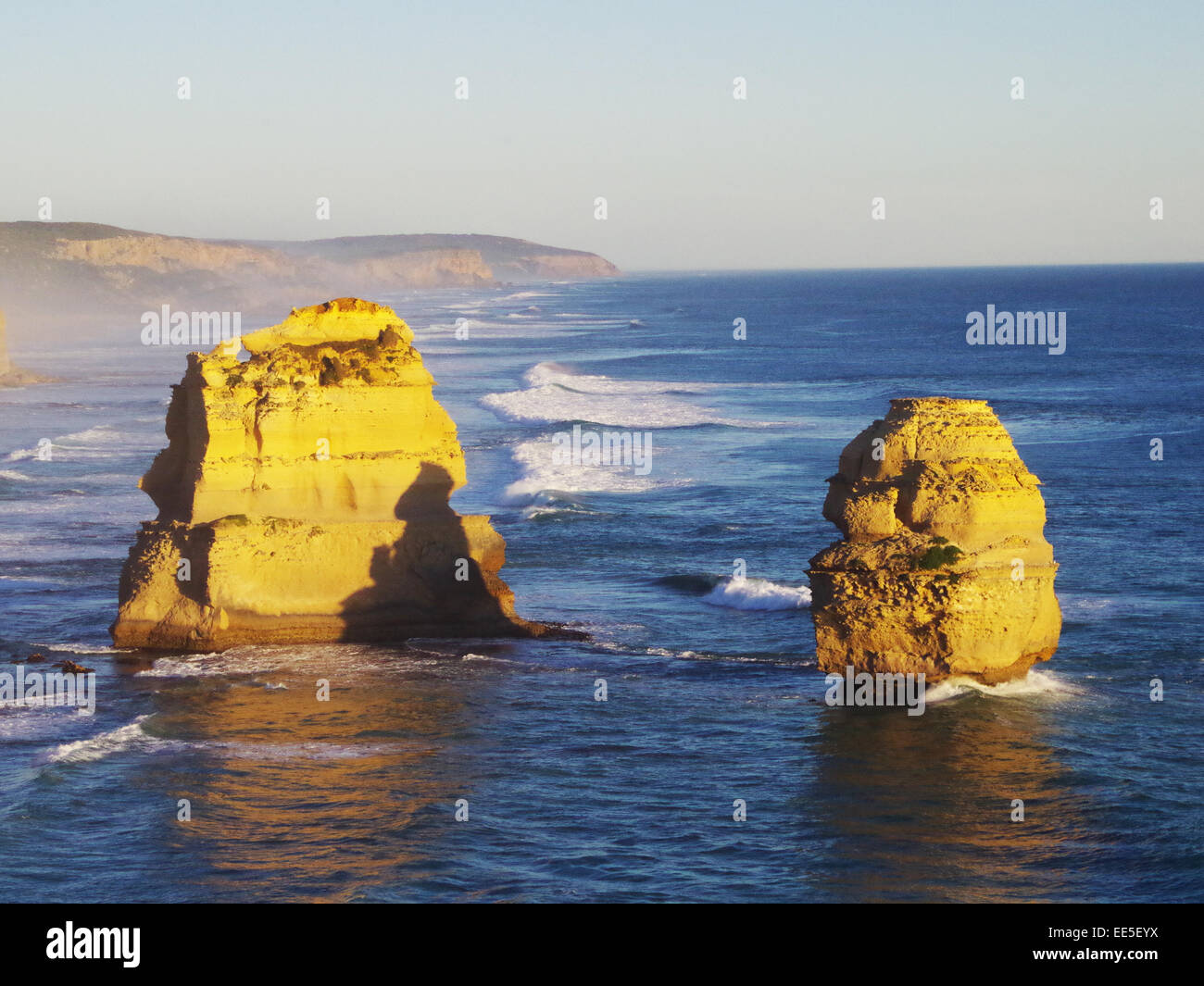 Two of the Twelve Apostles Stock Photo - Alamy