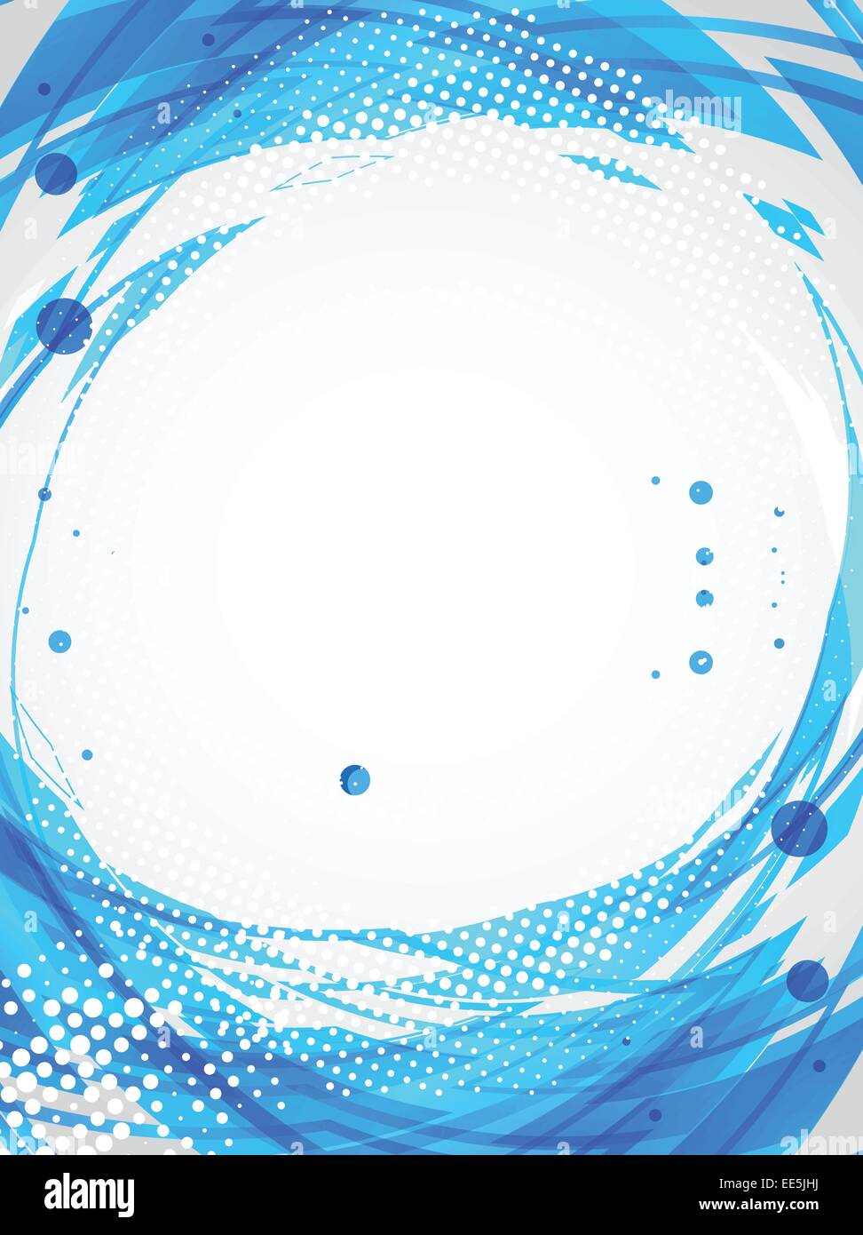 Abstract blue background. Halftone theme. Vector Stock Vector Image ...