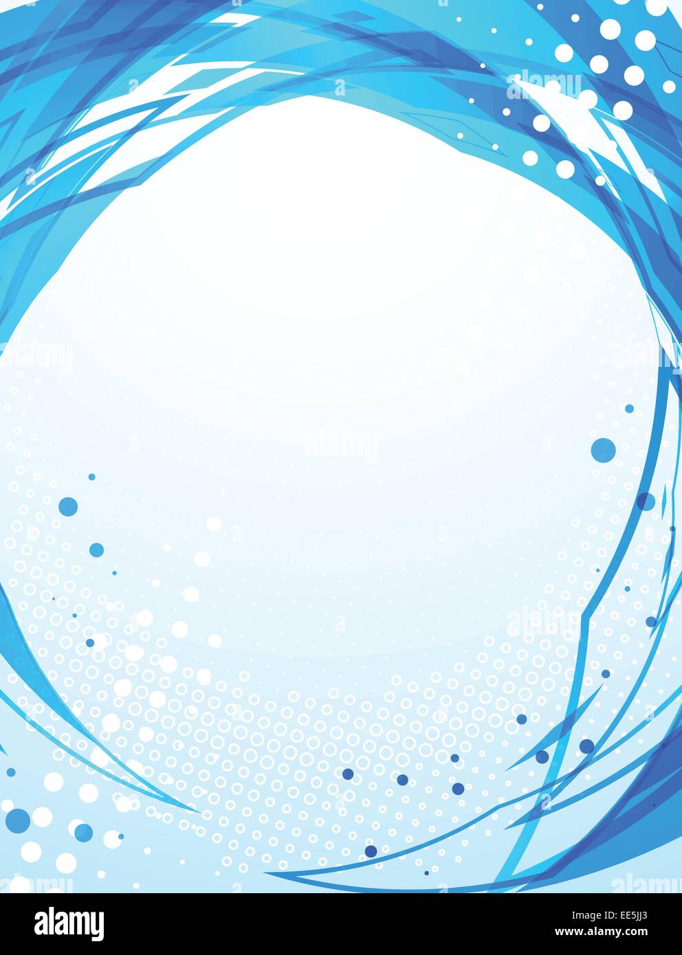 Abstract blue background. Halftone theme. Vector Stock Vector Image ...