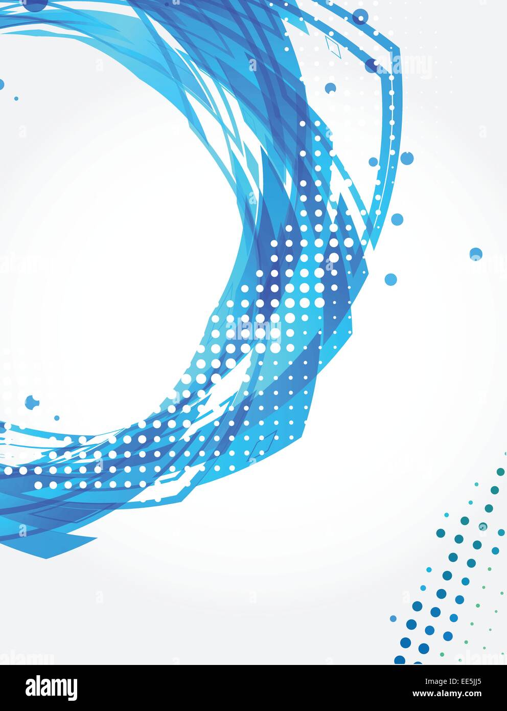 Abstract blue background. Halftone theme. Vector Stock Vector Image ...