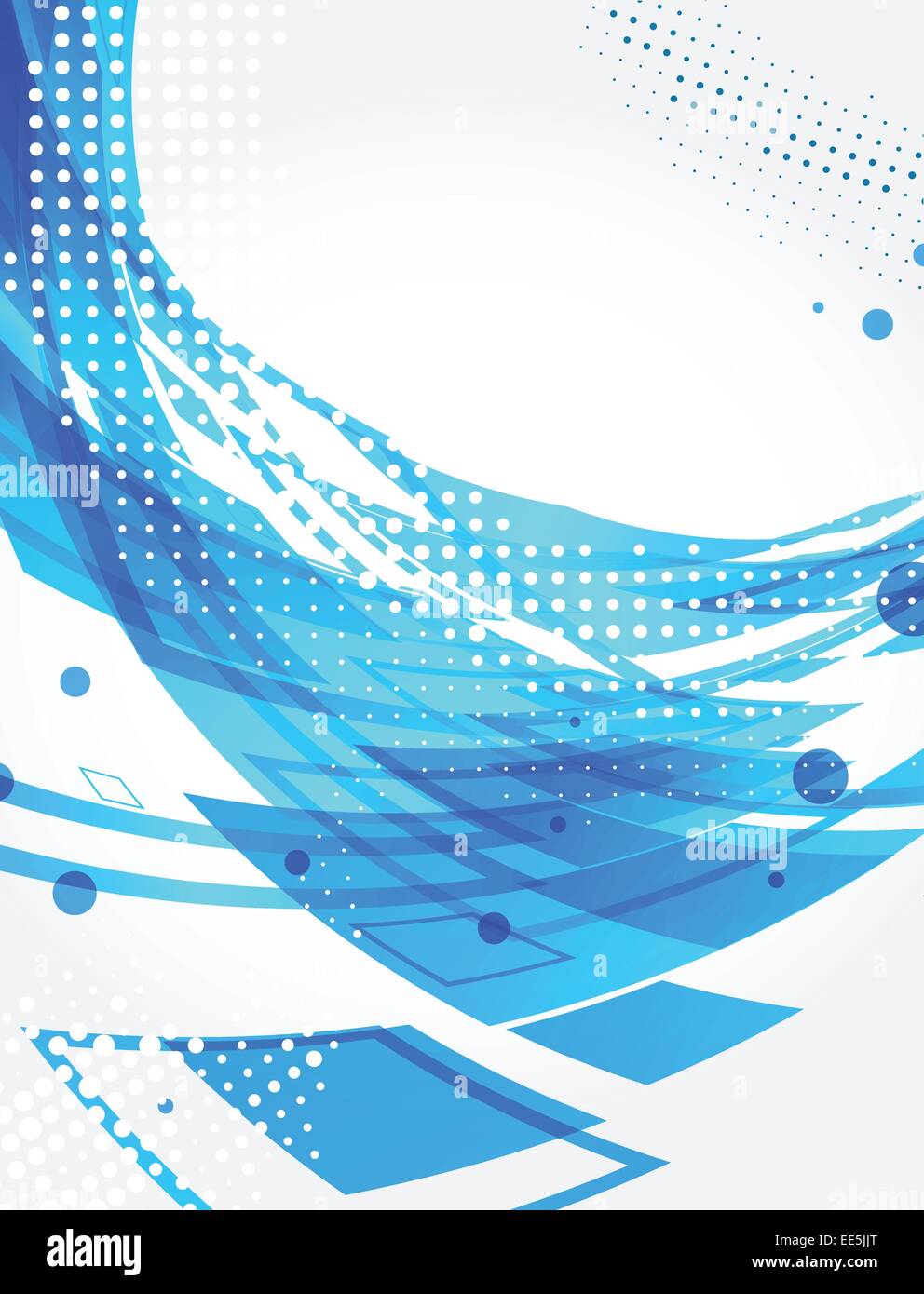 Abstract blue background. Halftone theme. Vector Stock Vector Image ...