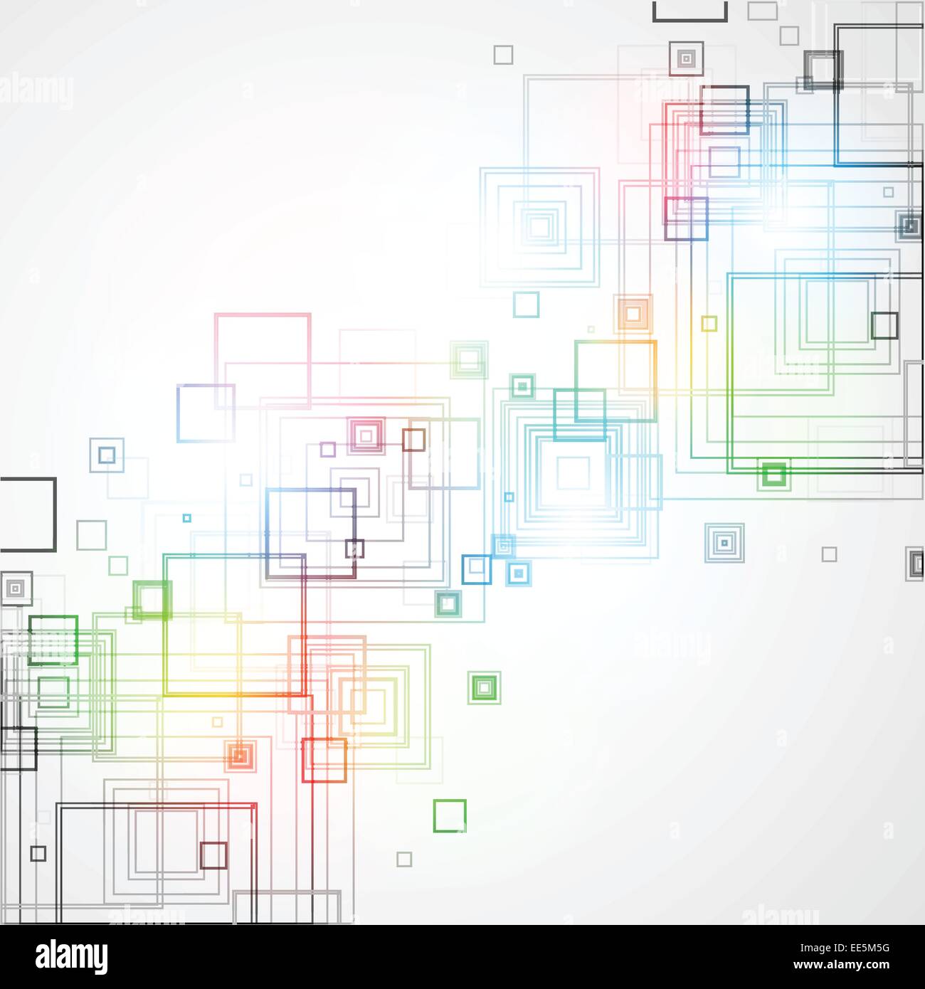 Abstract technological background with color light Stock Vector Image ...