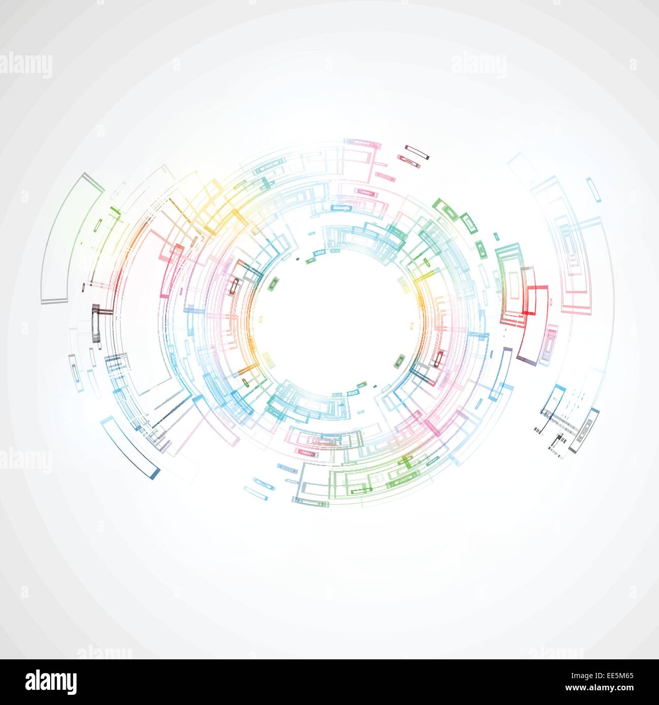 Abstract technological background Stock Vector Images - Alamy