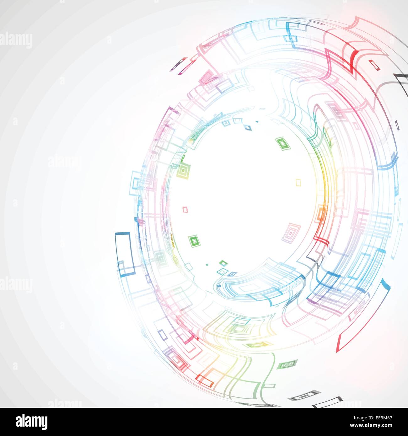 Abstract technological background Stock Vector Images - Alamy