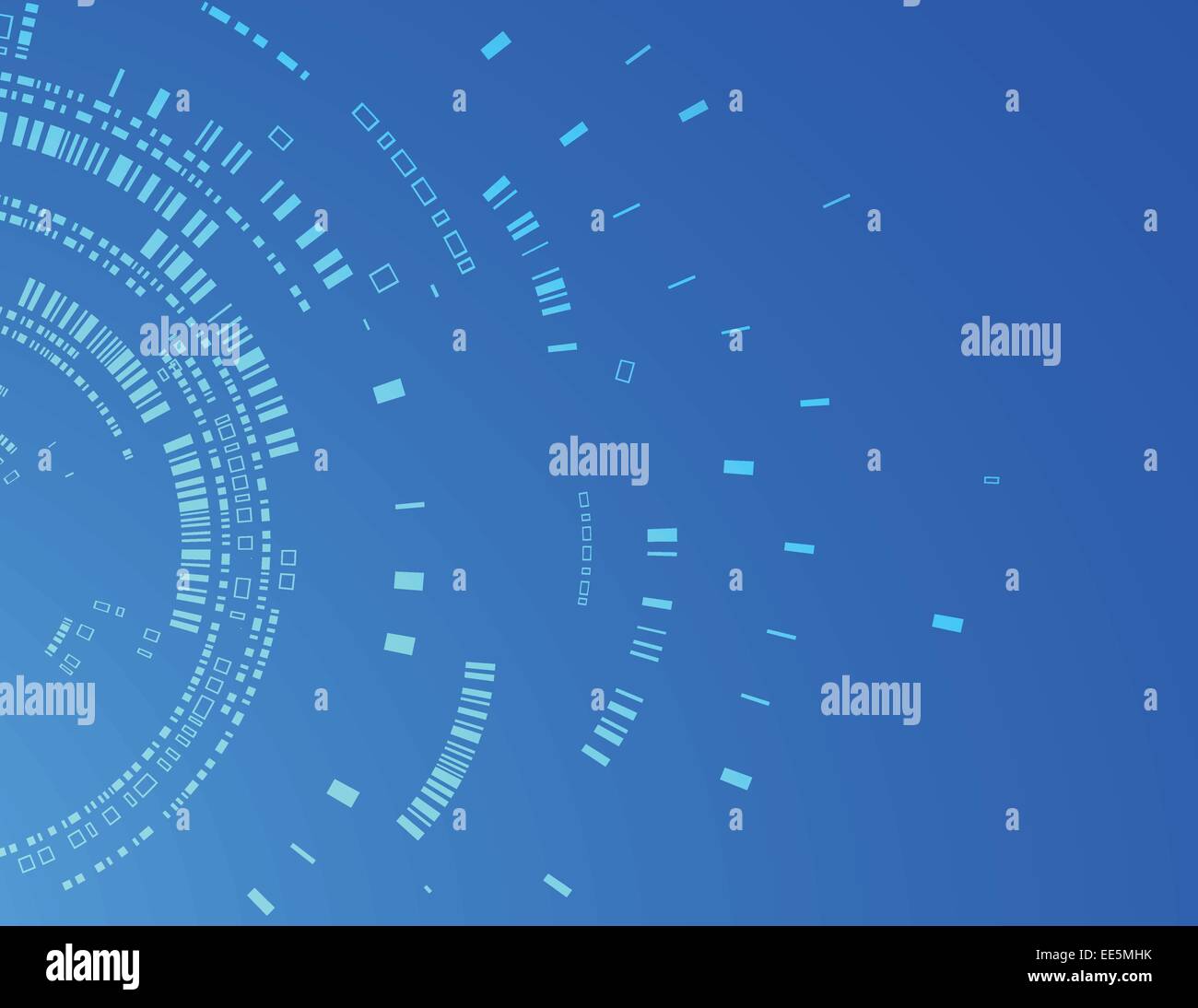 Abstract technological background of blue color for your business Stock ...