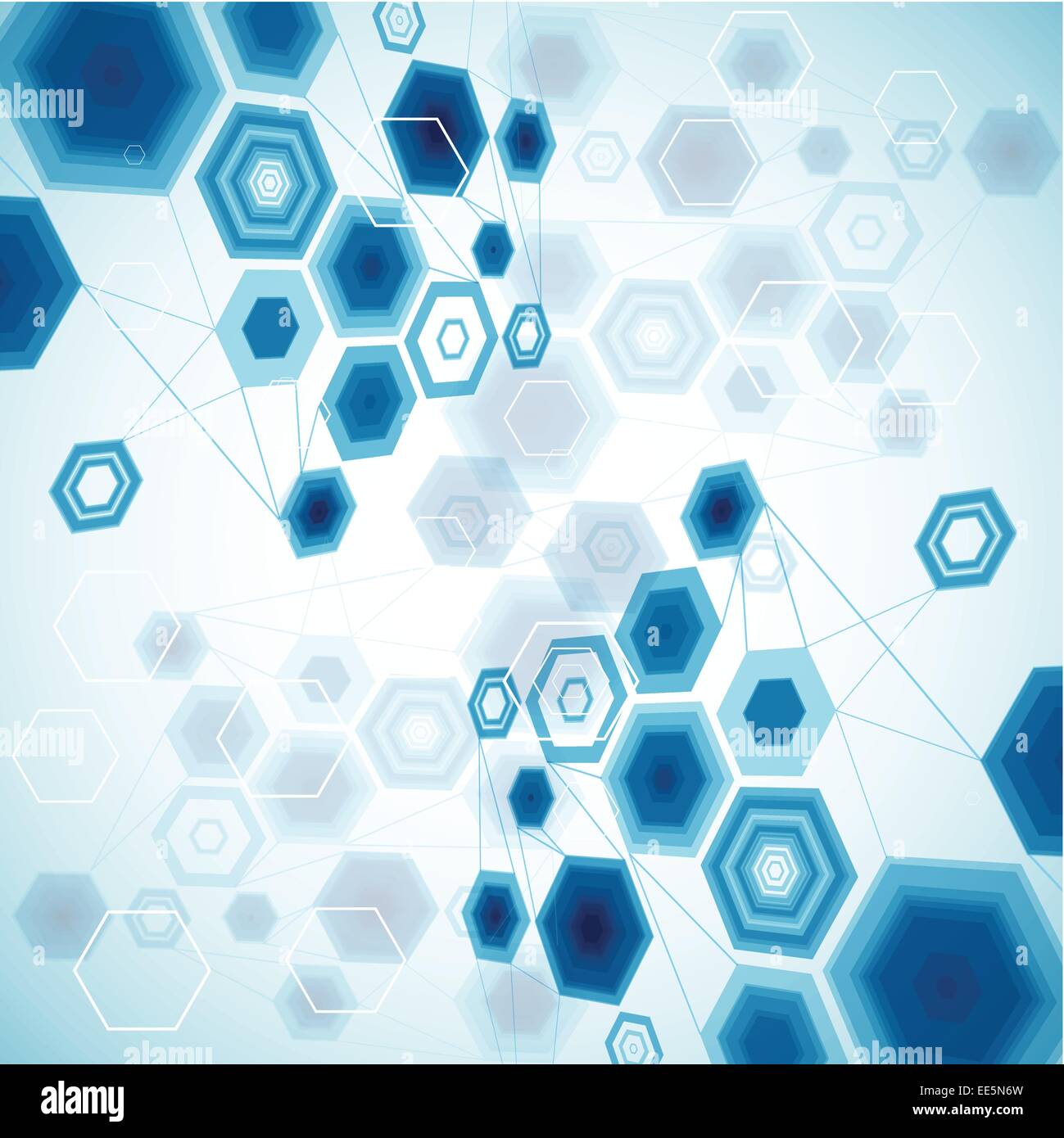 Abstract hexagonal background Stock Vector Images - Alamy