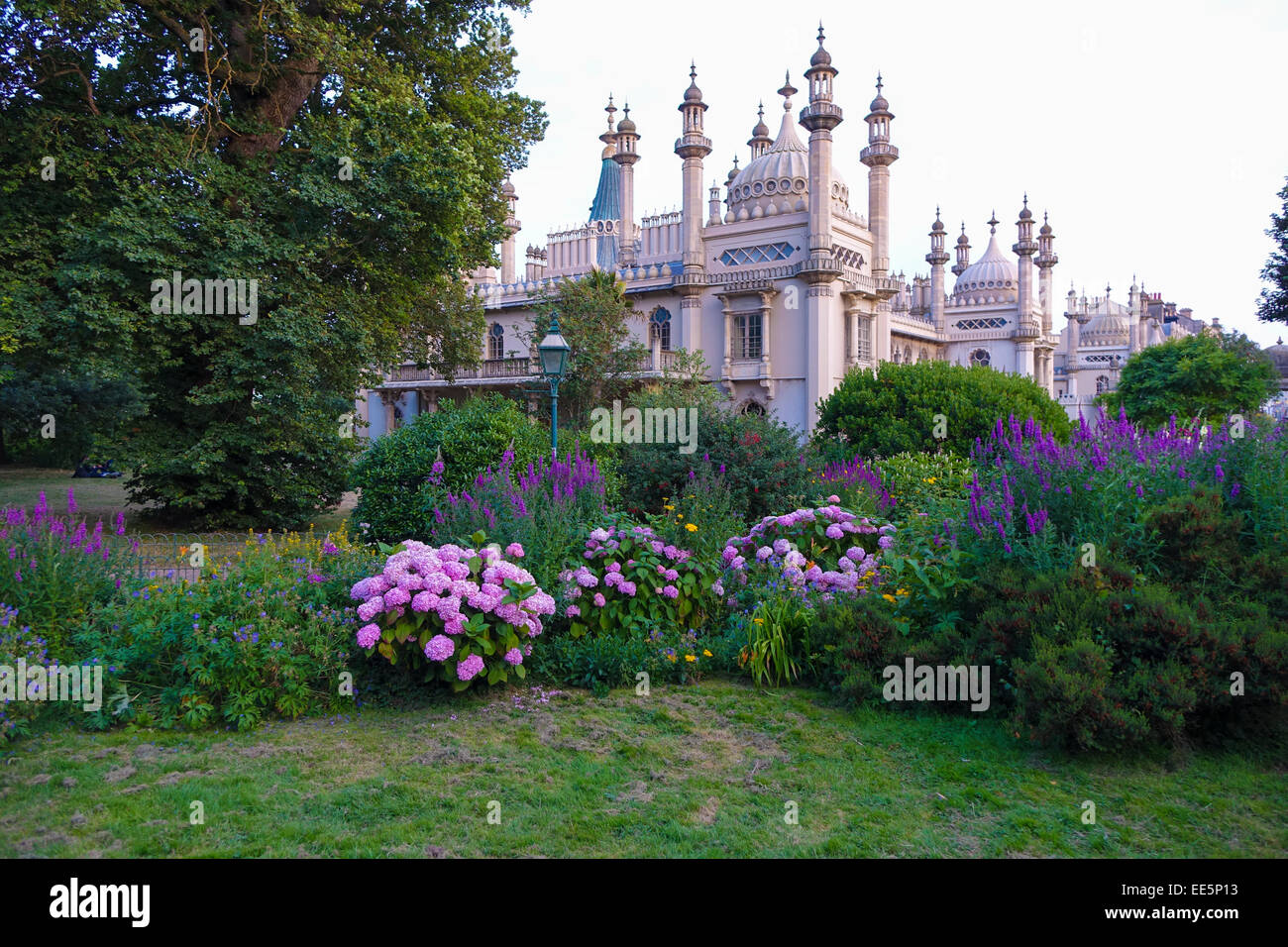 Brighton Royal Pavilion corner-view with trees Stock Photo - Alamy