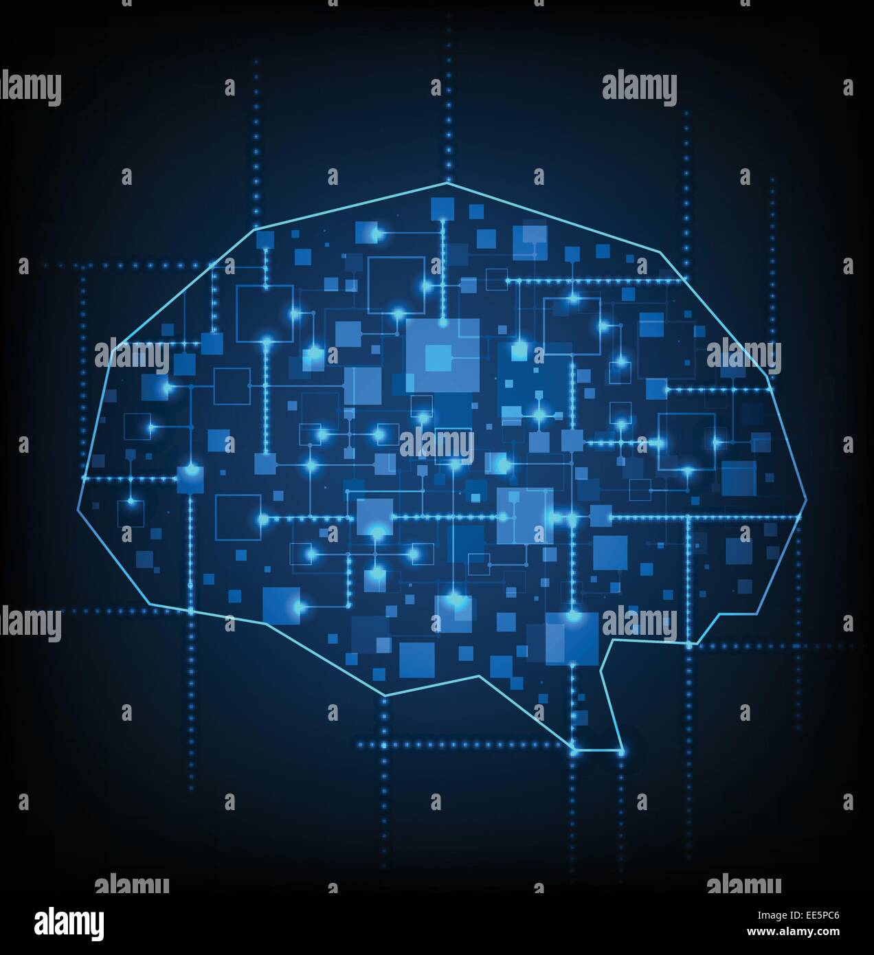 Tech social Stock Vector Images - Alamy