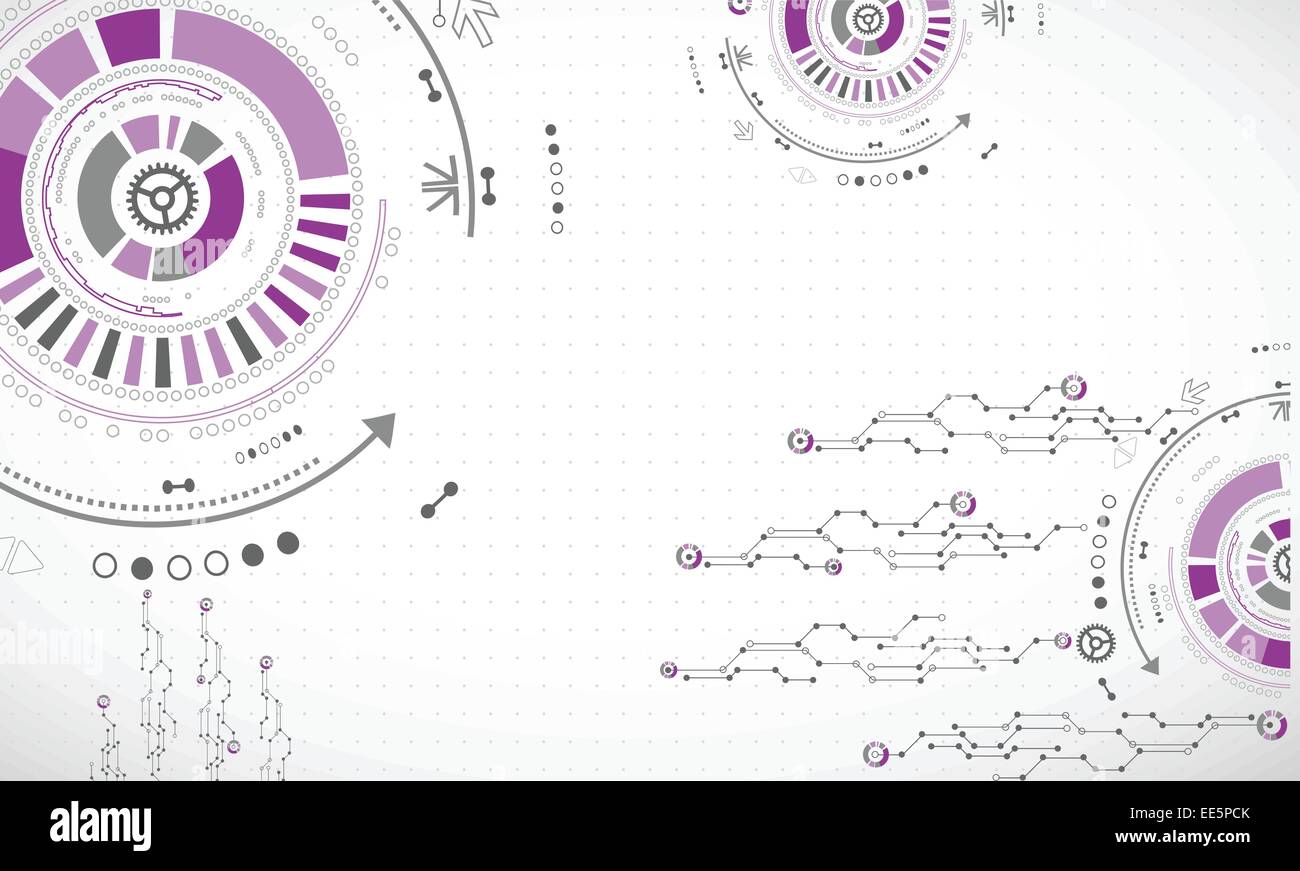 Abstract color technology background/computer technology business ...